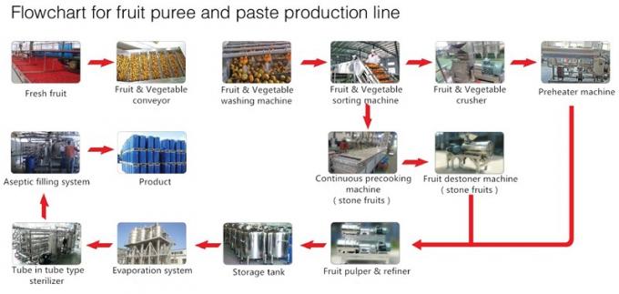 Strawberry Blueberry Berry Processing Equipment / Juice Production Machine