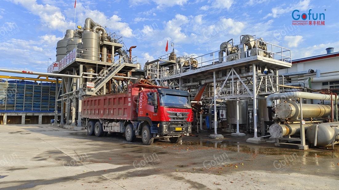 What adjustments do the fruit processing production line need to make ...