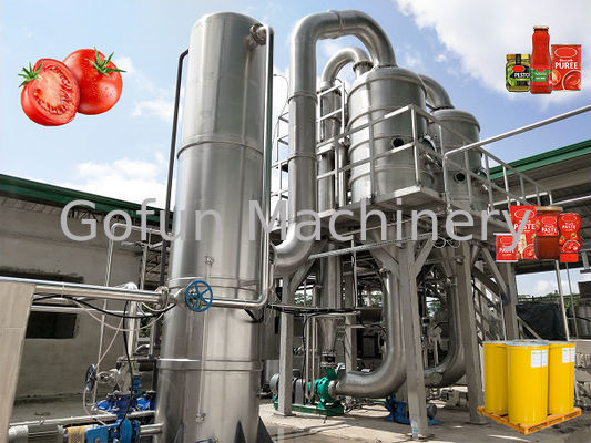 Automatic Tomato Sauce Ketchup Processing Line Cold Crushed