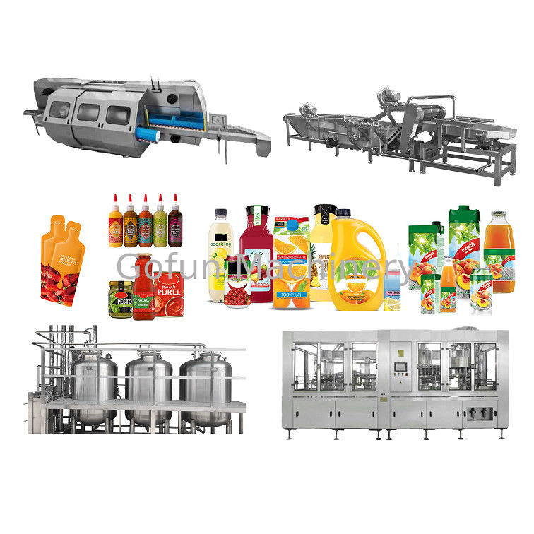 Turnkey Project Berry Juice And Jam Processing Line Including Equipment ...
