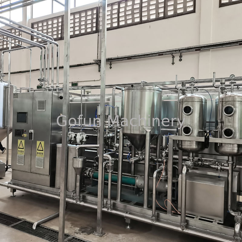 Apple Juice Complete Flavored Beverage Processing Line Stable Sterilizer Performance UHT ...