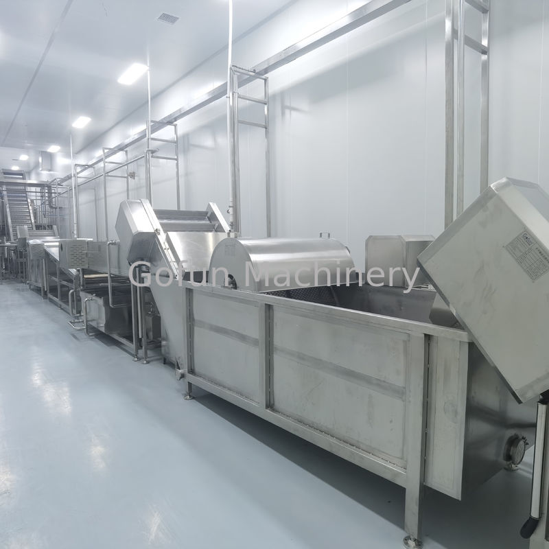 SUS304 / SS316 Mango Pulp Production Line 5 T/H Flexible Operation Support