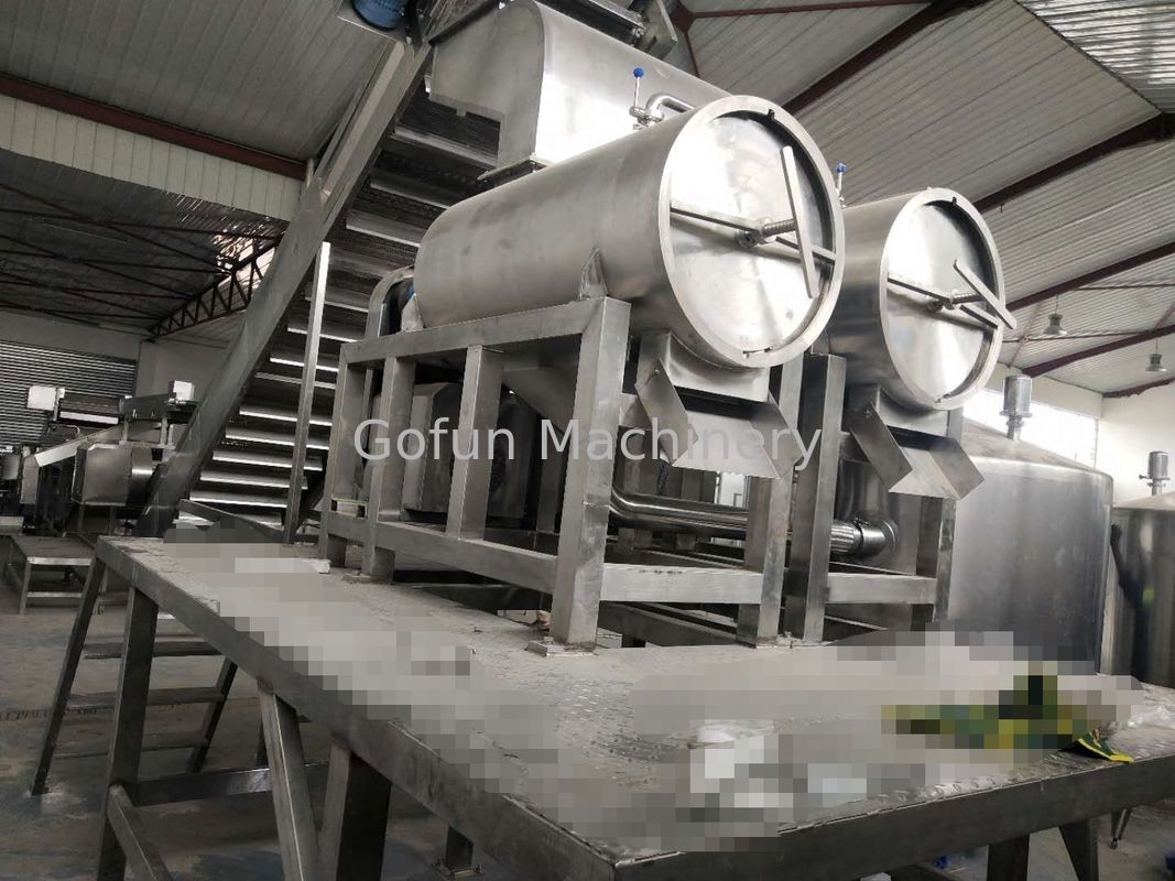 Powerful 7.5kw Automatic Mango Juice Production Line For Mango ...