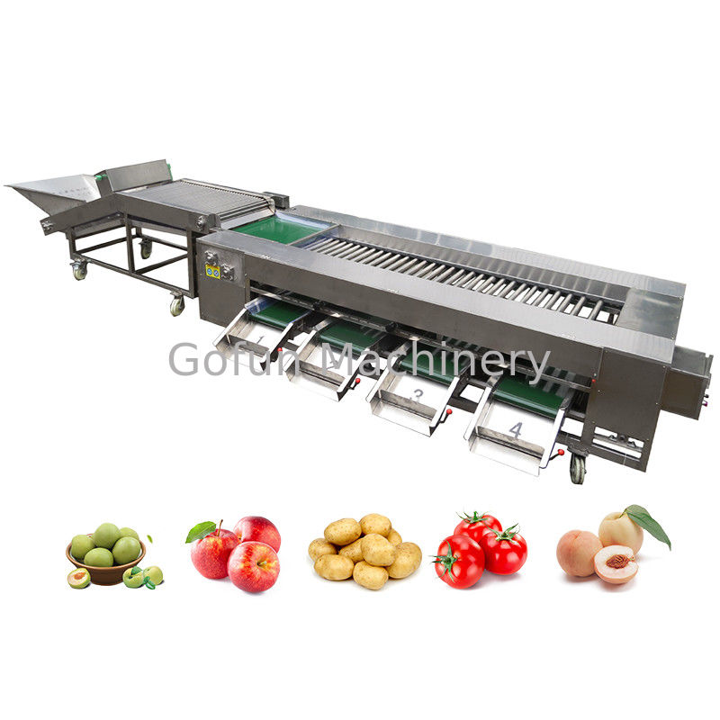 Industrial Automatic Roller Sorting Machine For Sorting And Grading