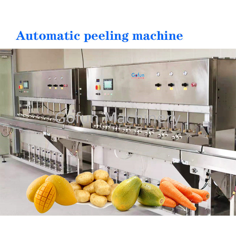 2.8kw Intelligent Papaya Peeling Machine For Fruits And Vegetables ...