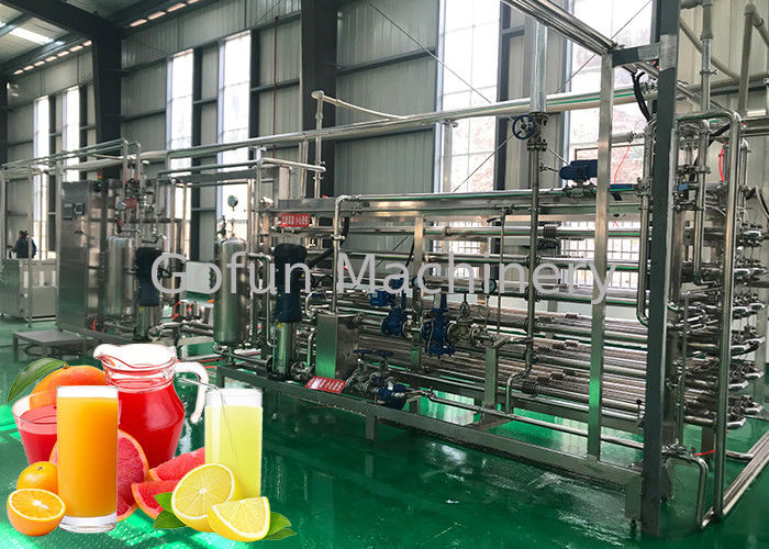 Energy Saving Citrus Processing Line Fruit Jam Processing Machinery 5 T/H