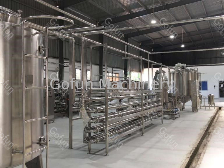 One Stop Service SUS304 Mango Jam Finished Product Processing Line 10 ...