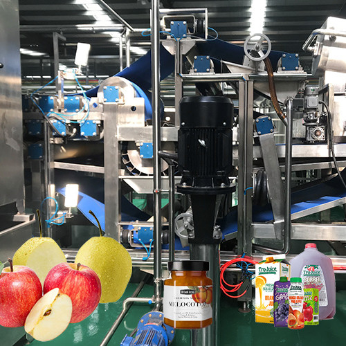SUS 304 / 316 Automatic Apple Jam Production Line 1 - 20T/h Energy Saving