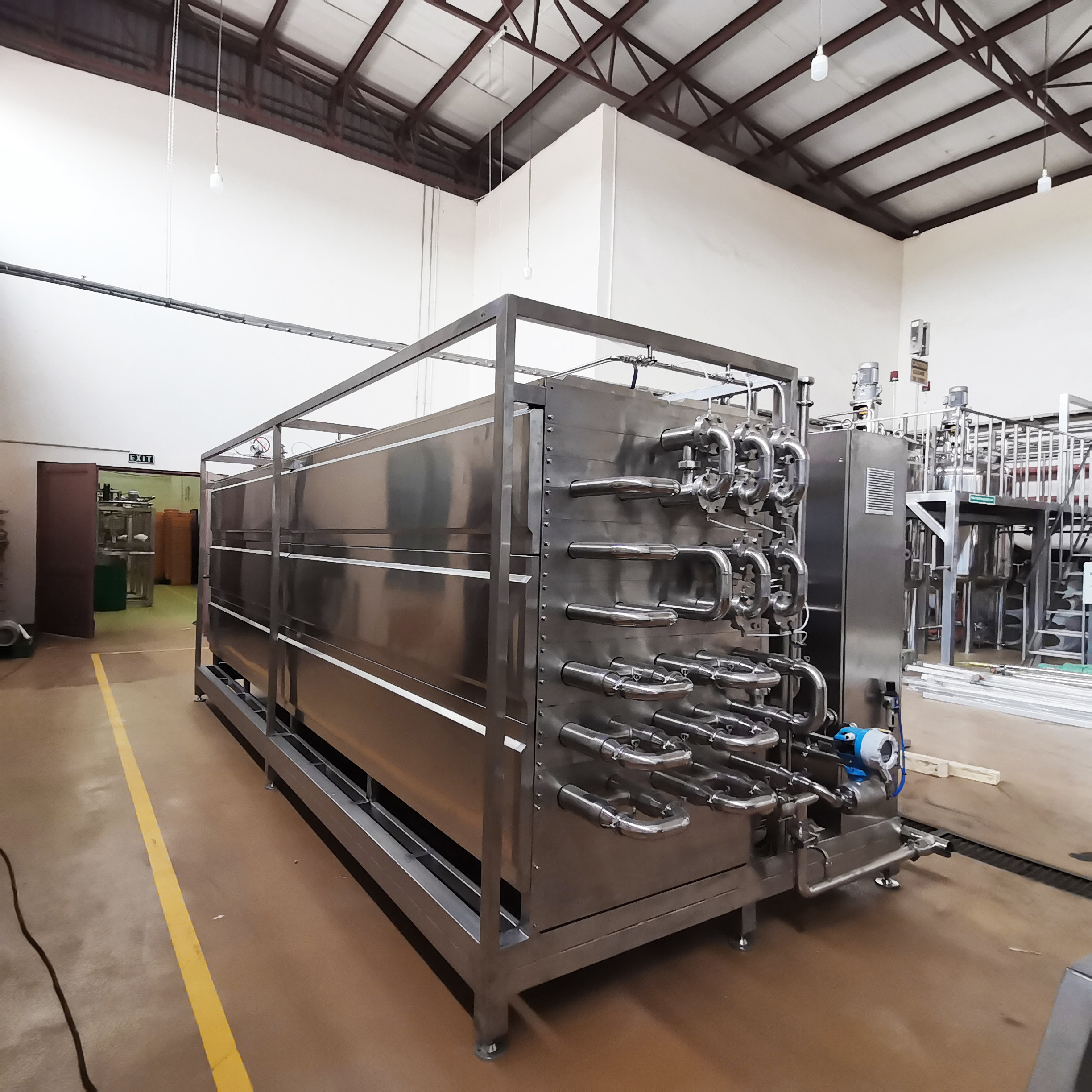 Automatic Apple And Pear Paste / Pulp / Sauce / Jam Sterilizer Tube In Tube