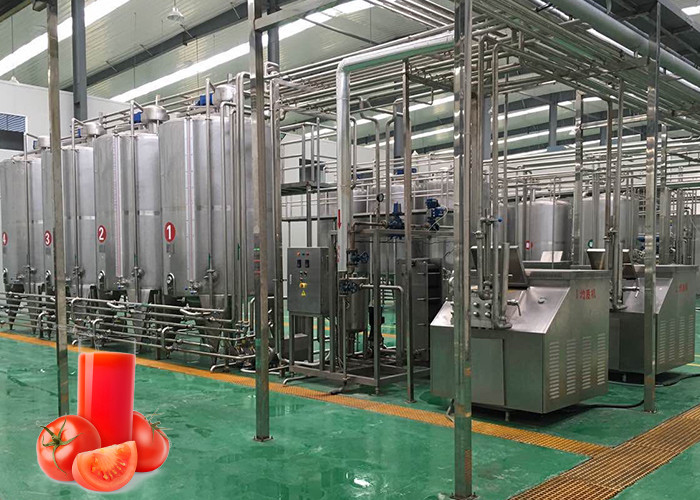 SUS304 Automatic Tomato Paste Production Line One Stop Service