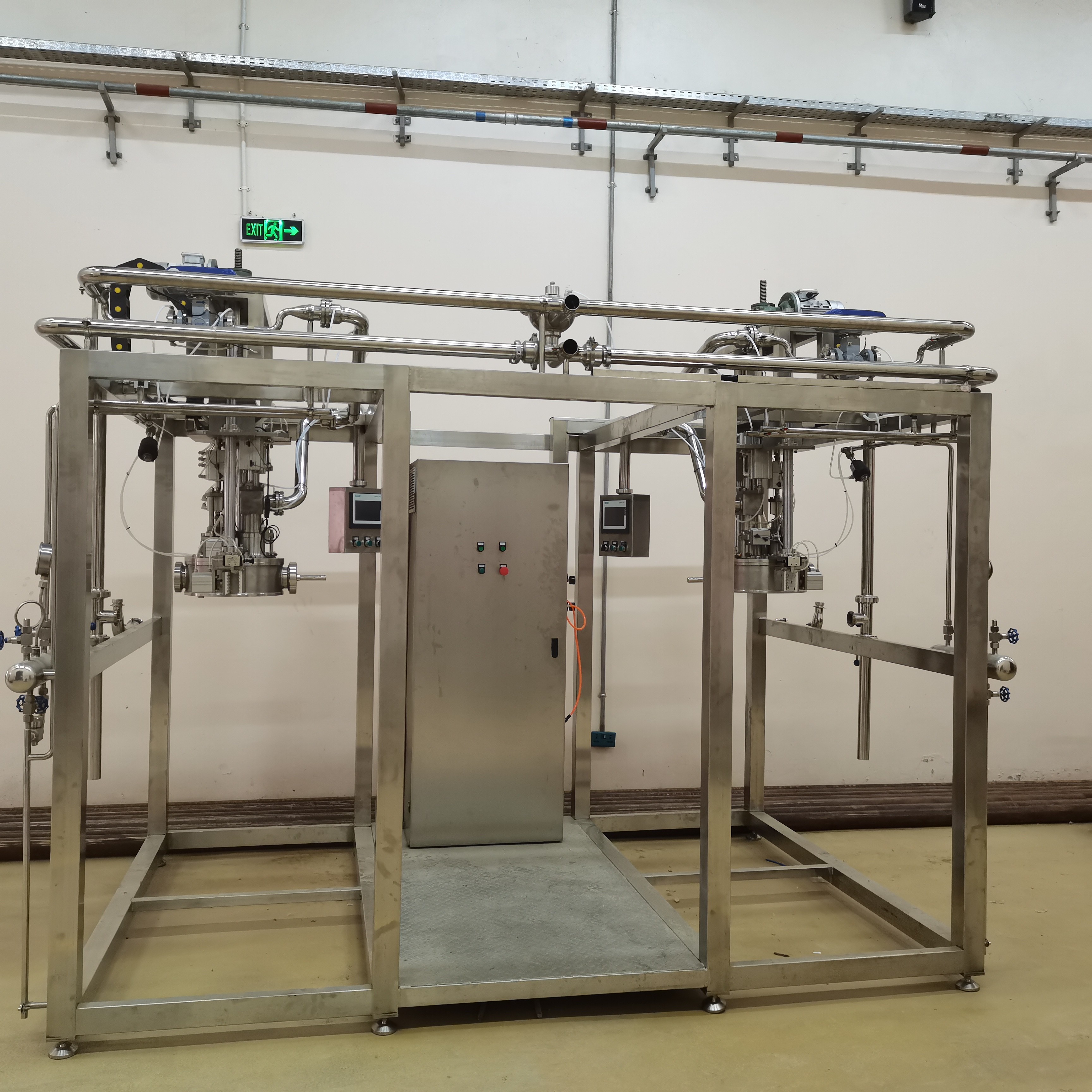 SUS304 Mango Jam Making Machine Aseptic Bag Package 200T/D