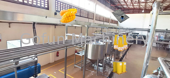 100T/D Industrial Mango Jam Processing Line Fresh Fruits Making Machine
