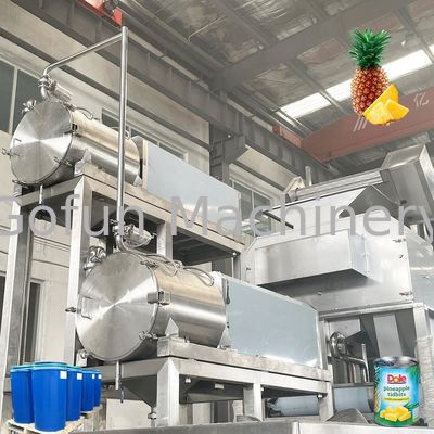 600 Tons Per Day Pineapple Production Line SUS304 Material Pineapple Beverage Processing Machine