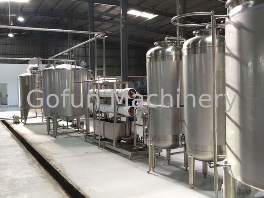 Industrial Processing Line Machines For Vegetable Juice Processing Plants