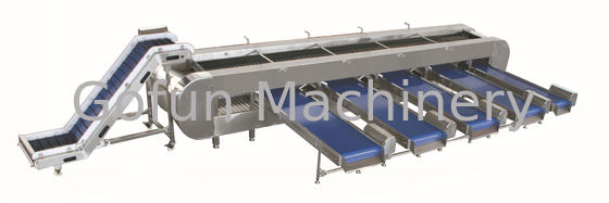SUS304 Citrus Roller Sorting Machine For Fruits And Vegetables ...