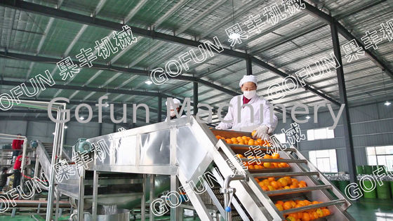 1000 Tons/Day Orange Juice Production Line SUS304 Special Production ...