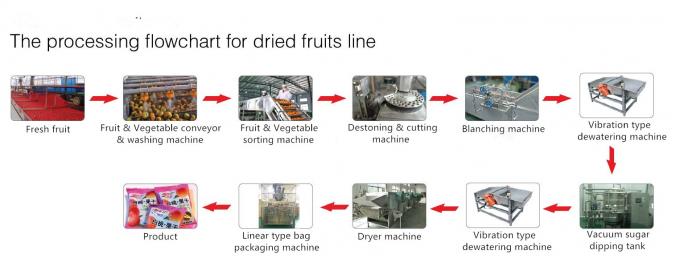 Advanced Dried Mango Processing Machine / Commercial Mango Drying Machine